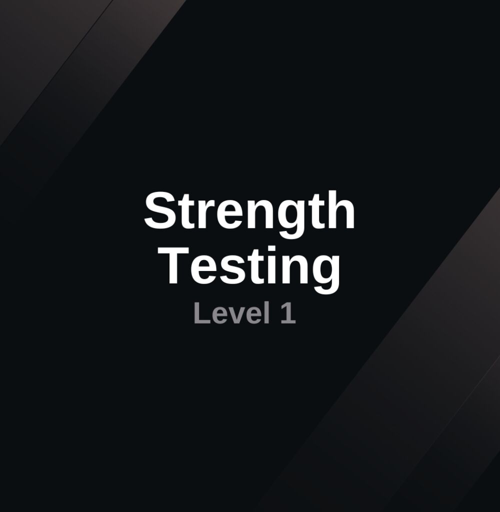 The Lab-Strength Testing Level 1 – Fox Valley Force